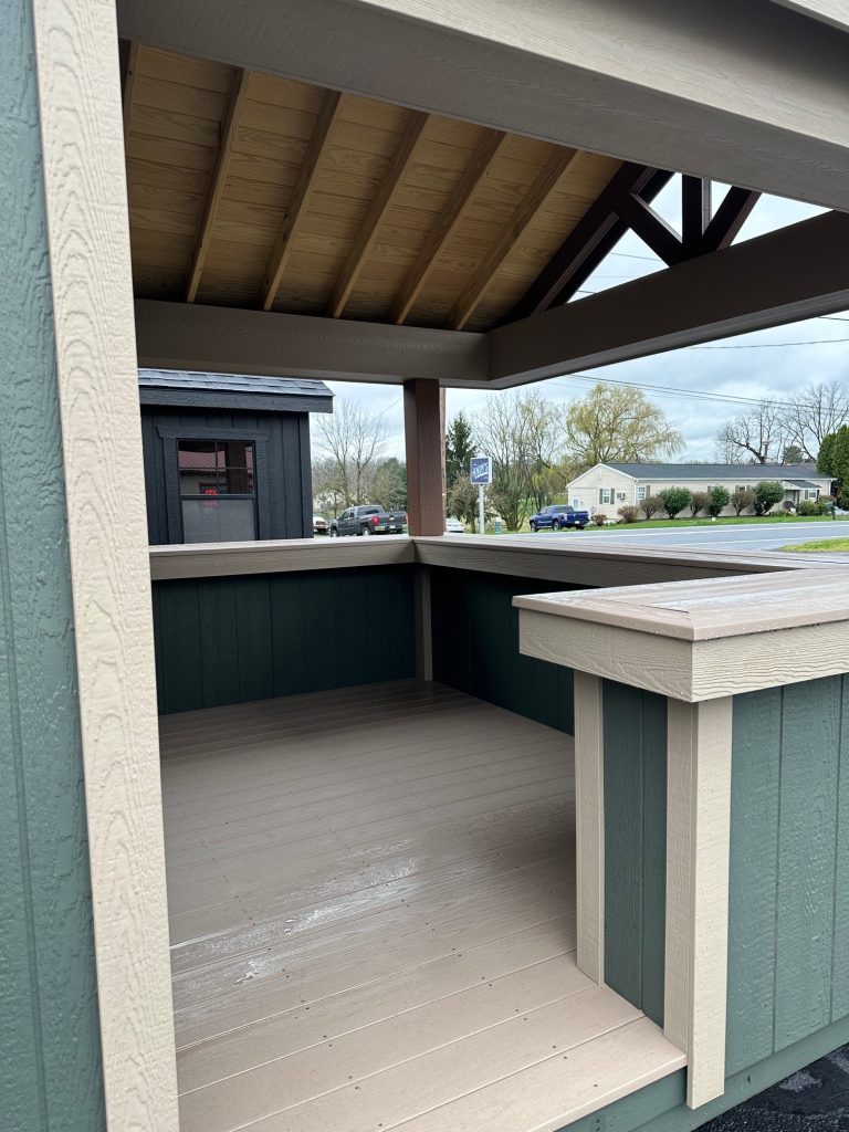 12' x 16' Pool House Bar | Fox Country Sheds